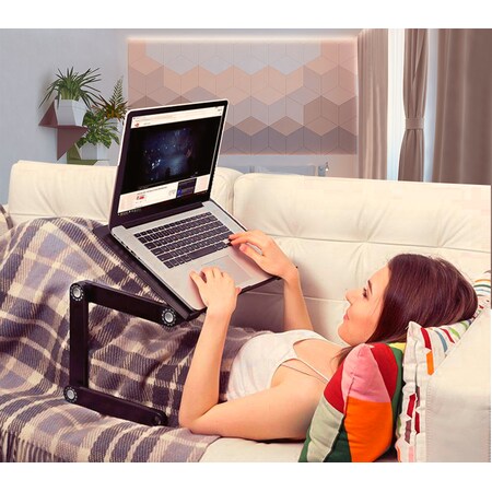 Adjustable laptop stand for bed store